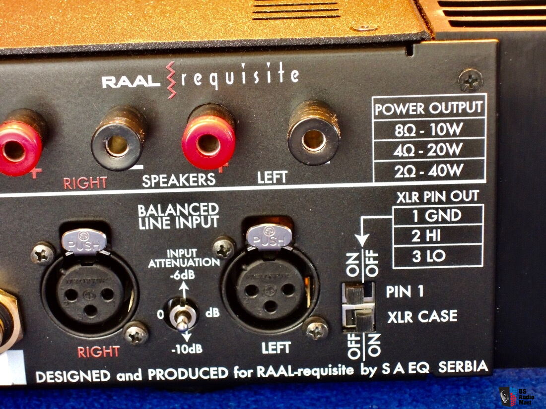 RAAL Requisite HSA-1b amplifier in excellent condition and low hours ...