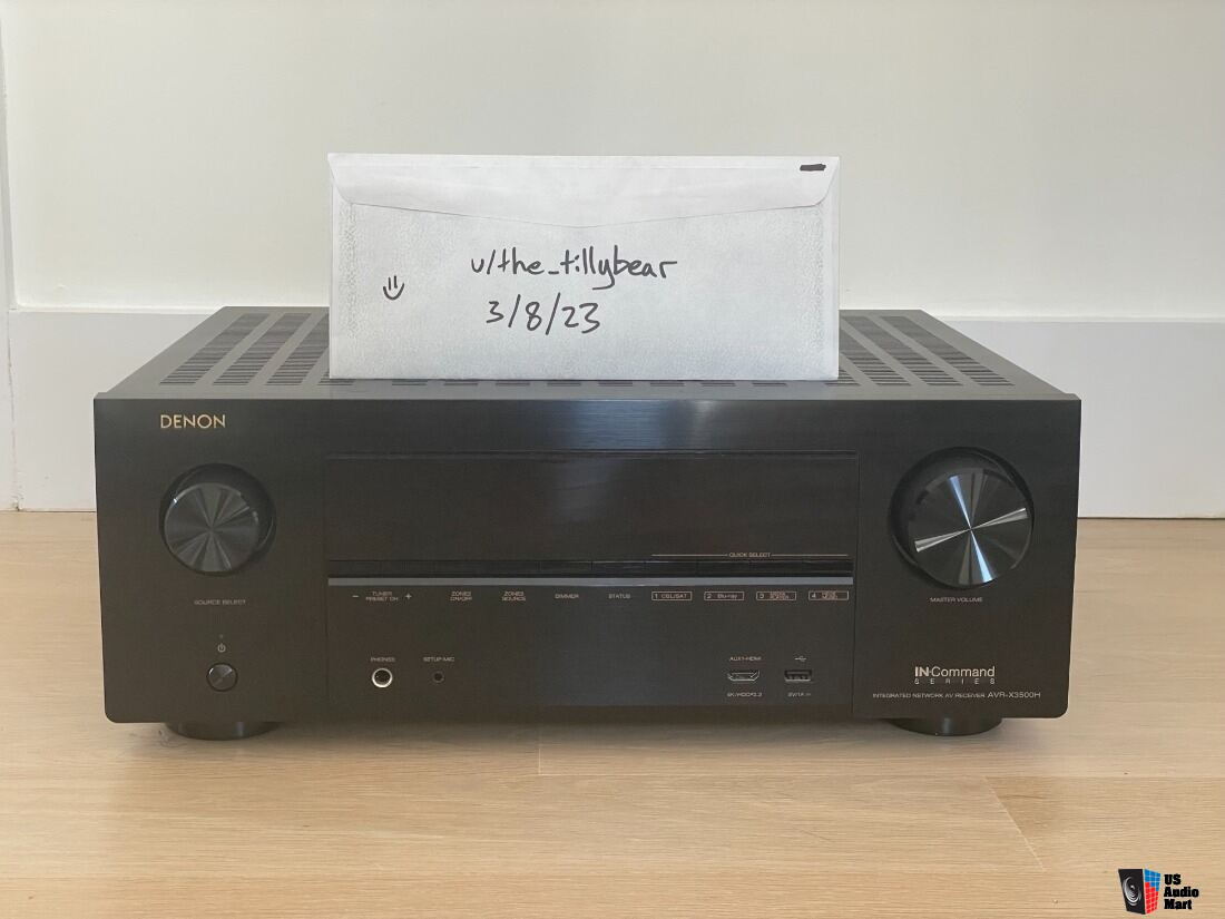 Denon AVR-X3500H - Original Packaging Photo #4617456 - US Audio Mart