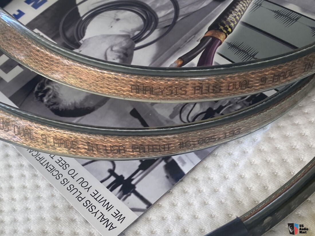 Analysis Plus Big Oval Speaker Cables 6ft pair in Excellent Condition ...