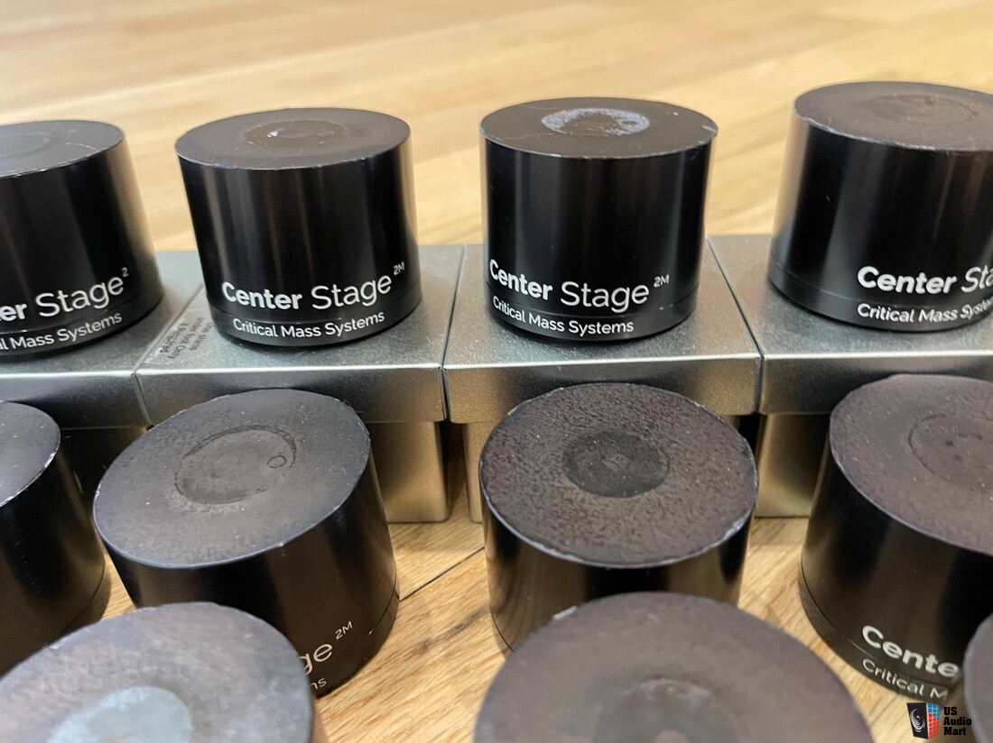 6 Large Critical Mass Systems Center Stage 2 (Not 2M) Isolation Footers