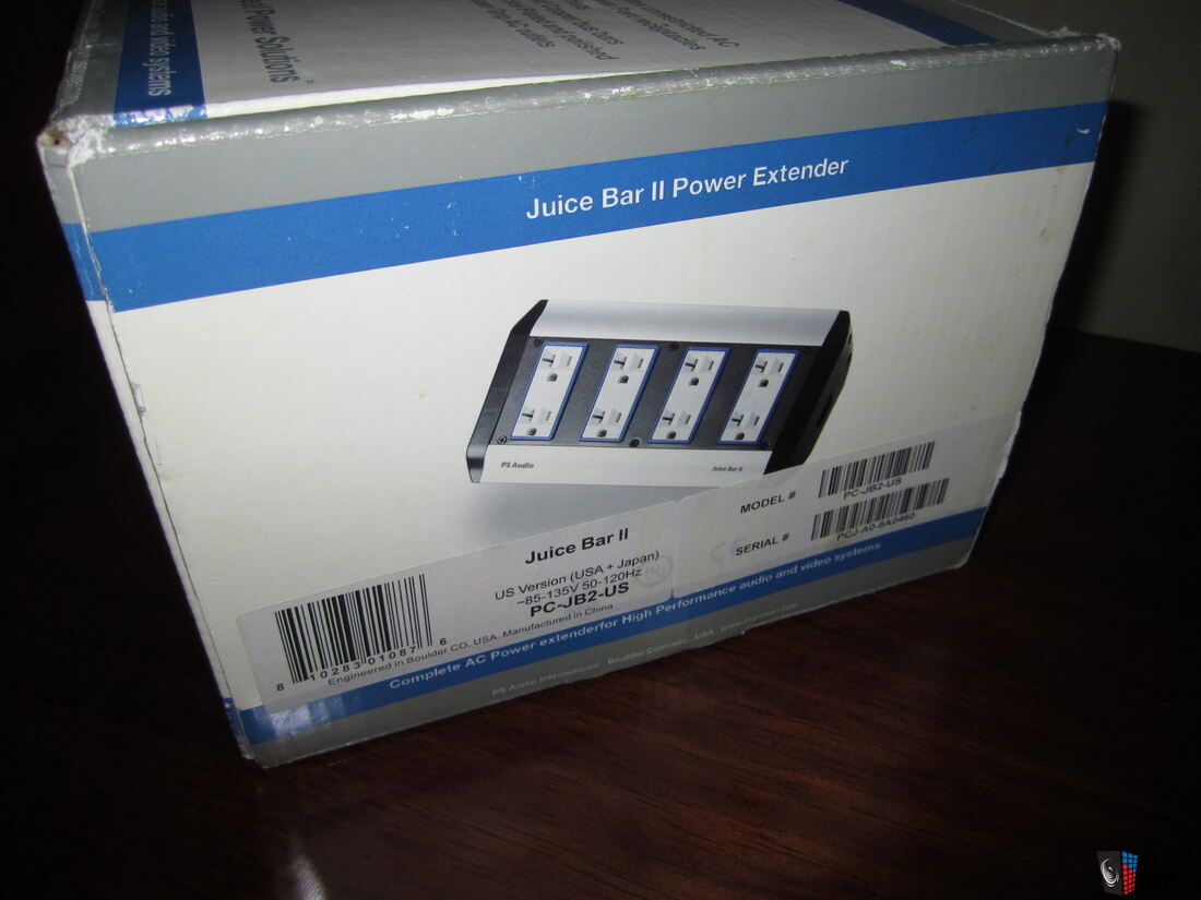 PS Audio JUICE BAR MK2 audiophile Power Strip Photo #4619802 - US Audio ...
