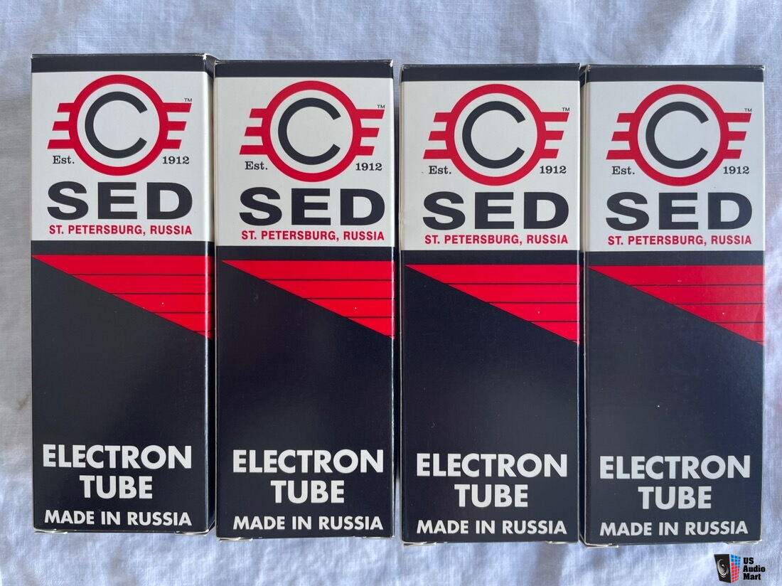 SED "WINGED C" 6550C UPSCALE Audio Matched Quad Photo #4620280 - US ...