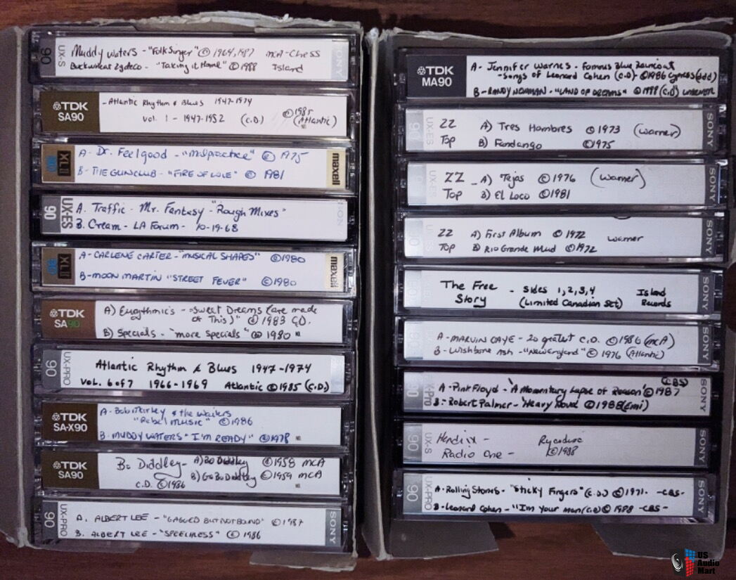 400 Cassette Tapes some new others never played Photo #4620767 - Canuck ...