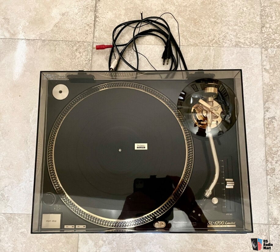 Technics SL-1200LTD Limited Edition Gold Platter Direct Drive DJ ...
