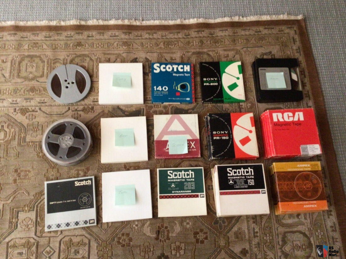 Reel to Reel Tapes - Group of 32 - 7" Reels Photo #4621263 - US Audio Mart