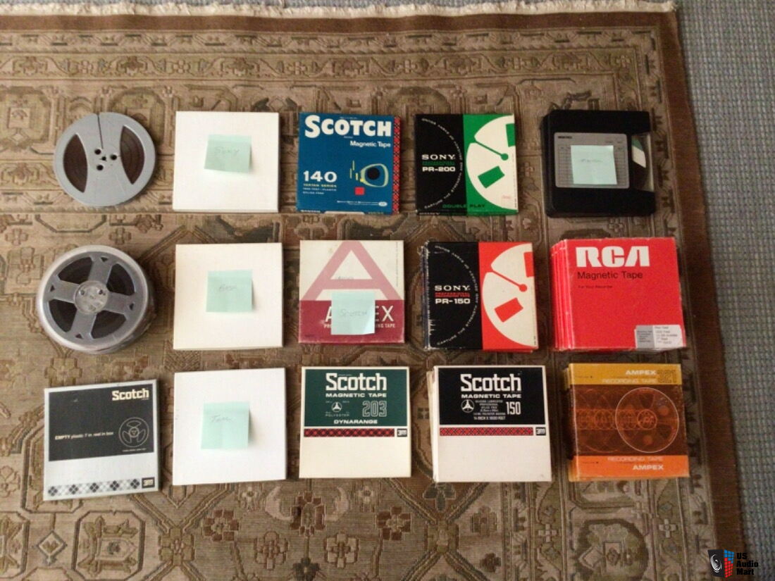 Reel to Reel Tapes - Group of 32 - 7" Reels Photo #4621268 - US Audio Mart