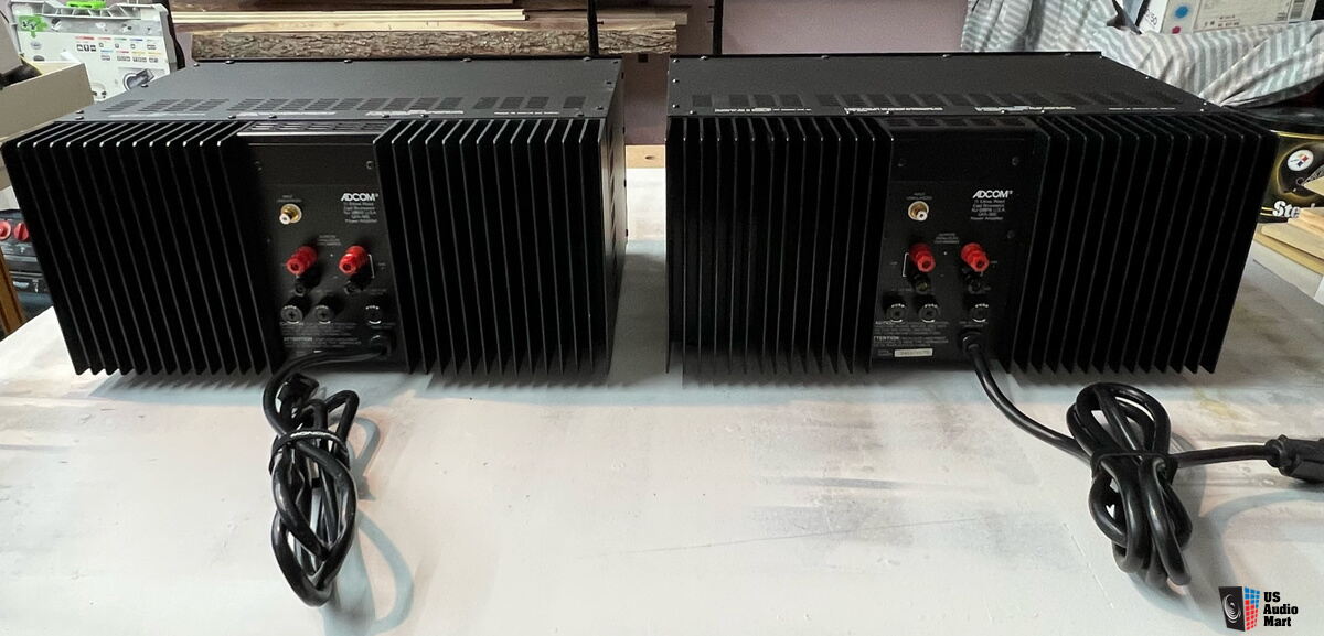 Adcom GFA 565 Monoblock Power Amps Pair Photo #4622051 - US Audio Mart