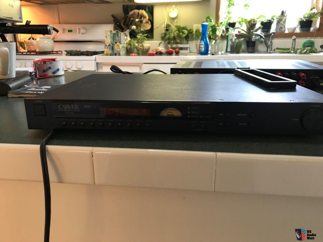 Carver TX-8 synthesizer tuner Photo #4623764 - US Audio Mart