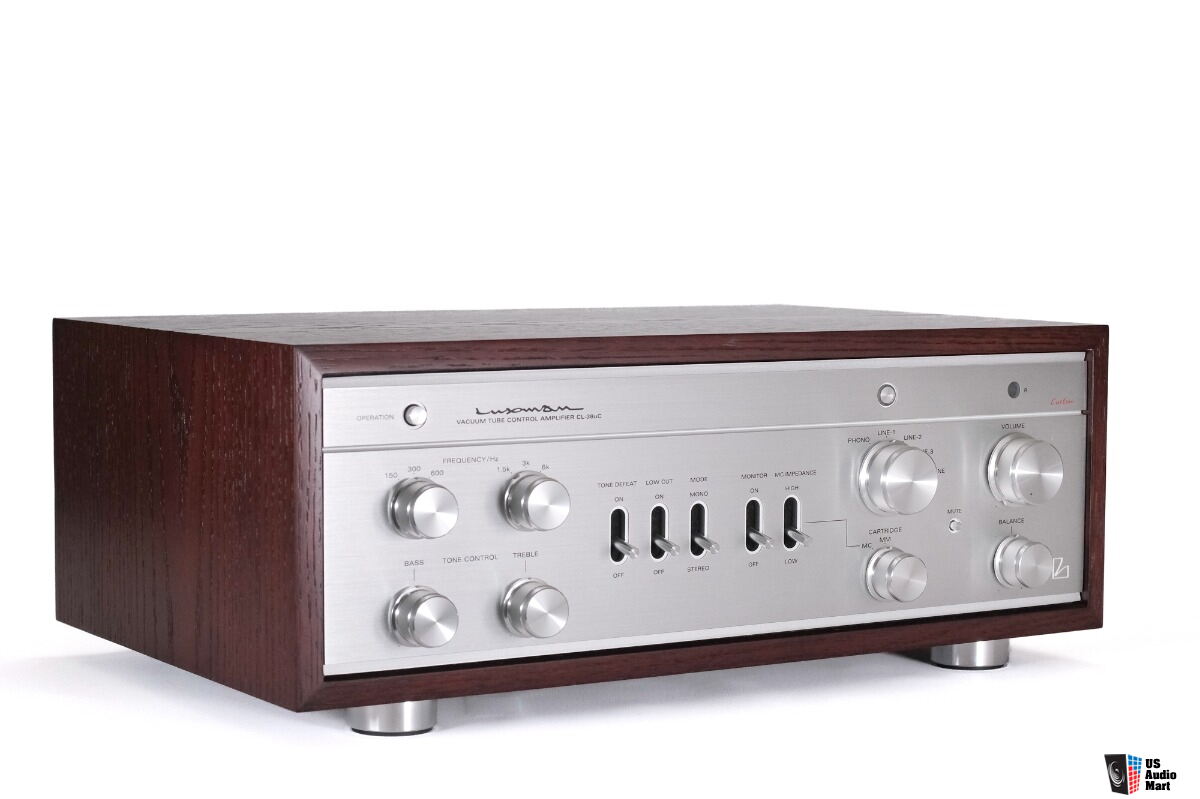 Luxman MQ-88uC Vacuum Tube Pre-Amplifier *with* CL-38uC Vacuum Tube ...