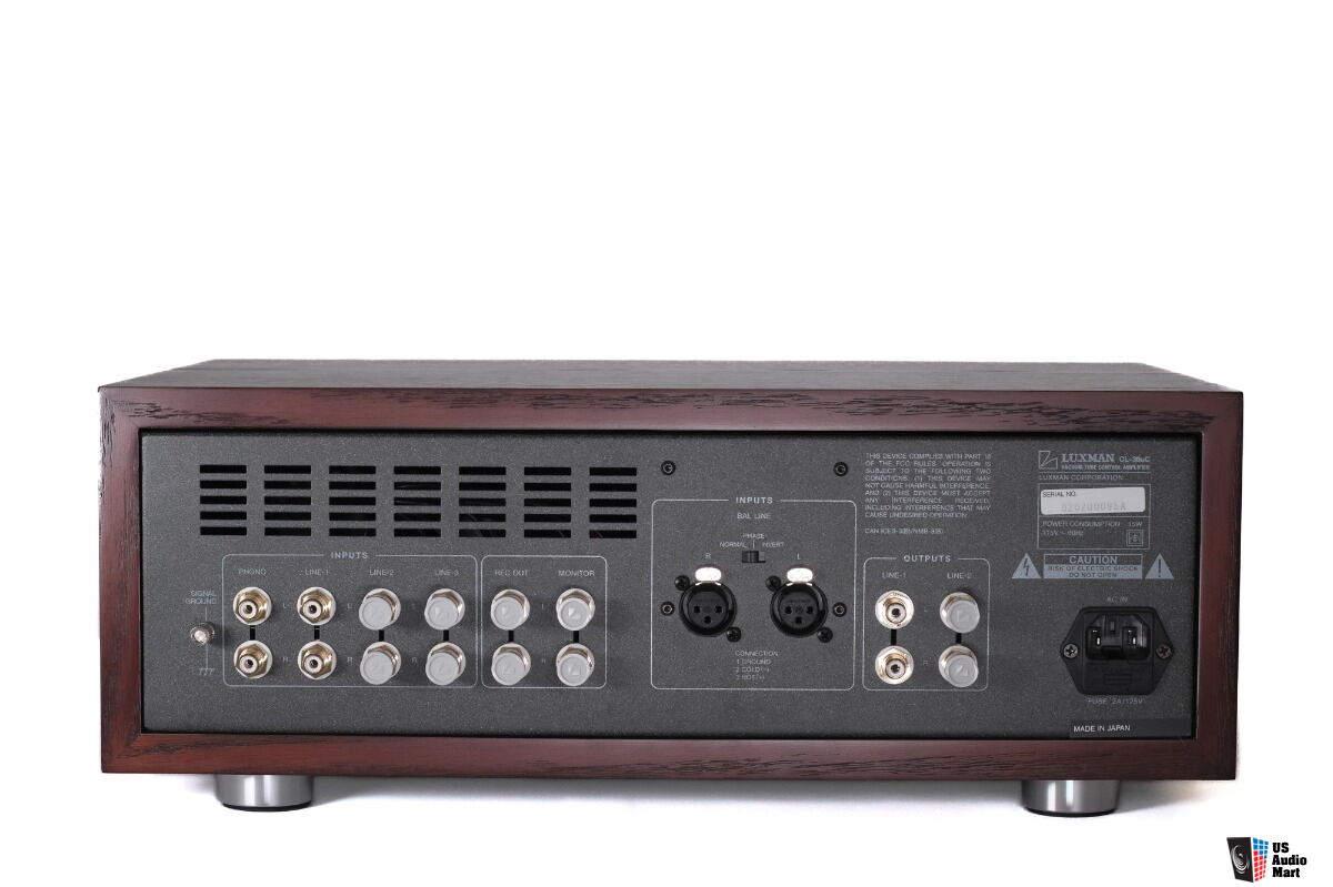 Luxman MQ-88uC Vacuum Tube Pre-Amplifier *with* CL-38uC Vacuum Tube ...