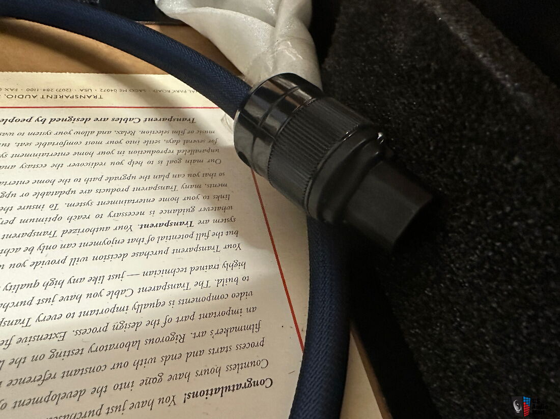 Transparent Audio Powerlink XL Powercord, MM 2m 15amp Photo #4625088 ...