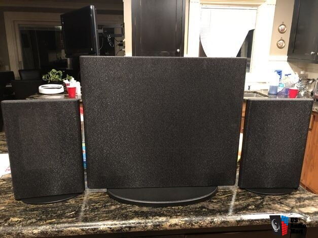 Magnepan MINI MAGGIE TRUE RIBBON 3 Piece Planar Speaker System 40Hz ...