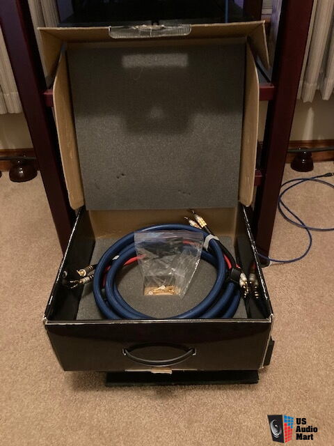 PSAudio Xstream Statement Speaker Cables- 2M- Superb! Audiophile-Heavy ...