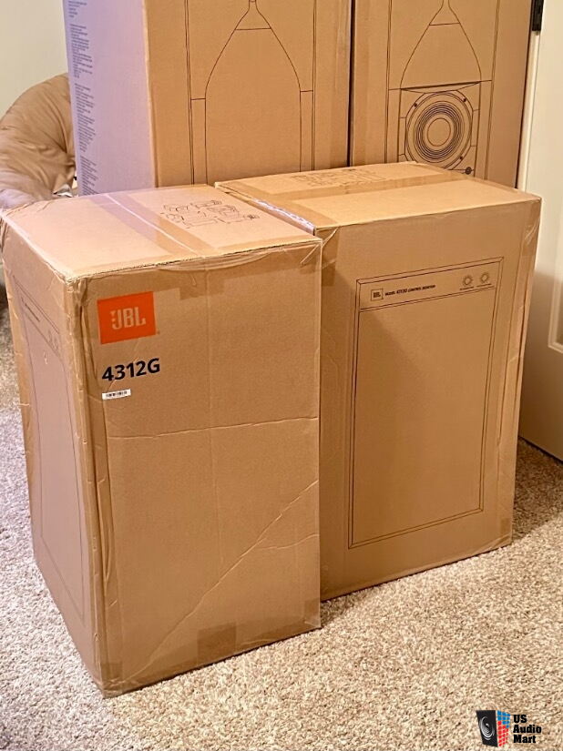 JBL 4312G Ghost Edition Pair New In Box Unopened! Photo #4629433 - US ...