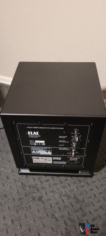 Elac SUB 2030 Down-firing sub in Satin Black Photo #4629934 - US Audio Mart