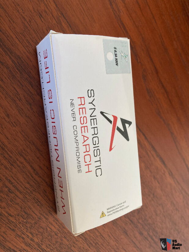 Synergistic Research Master Fuse S6.3A 500V MADE IN USA $595MSRP Photo ...