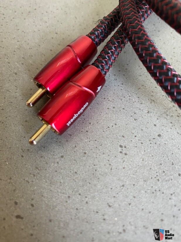 Audioquest Red River RCA Interconnects, .75m pair - Excellent! Photo ...