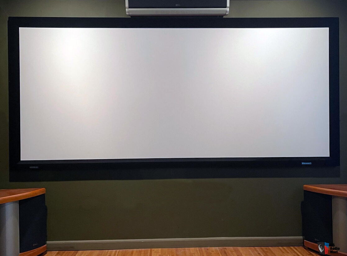 Stewart 120" (Diagonal) Studiotek 130 Screen For Sale - US Audio Mart