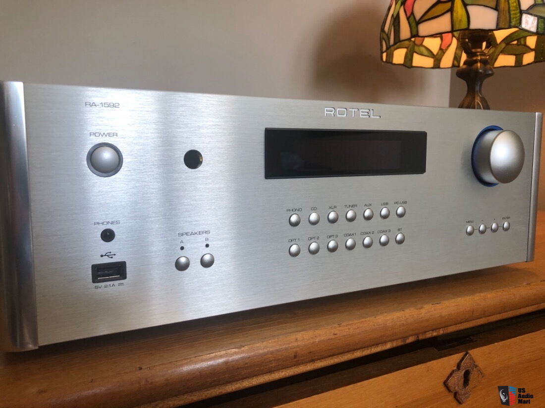 Rotel RA-1592 Silver Photo #4632041 - US Audio Mart