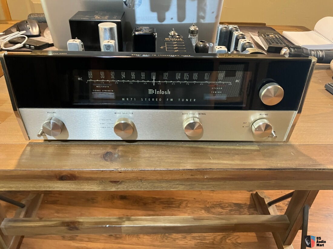 McIntosh Original MR71 Stereo Tuner / Manual in Excellent Condition For ...