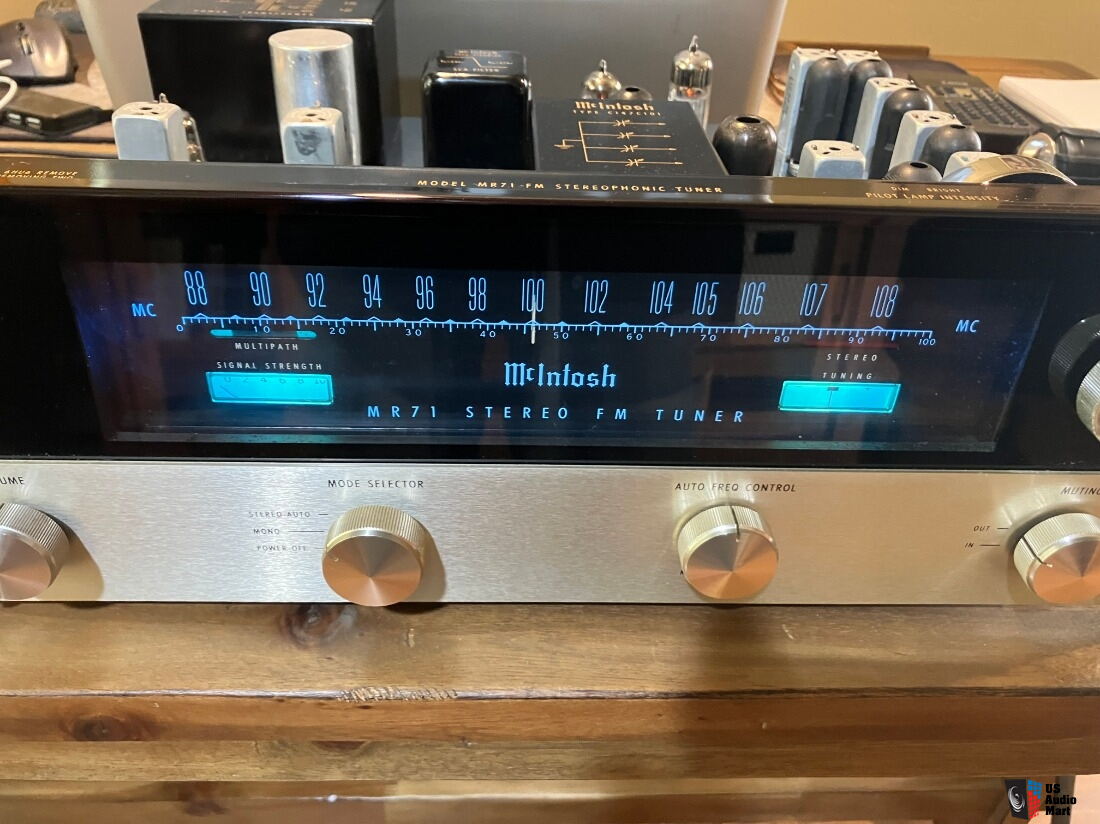 McIntosh Original MR71 Stereo Tuner / Manual in Excellent Condition ...