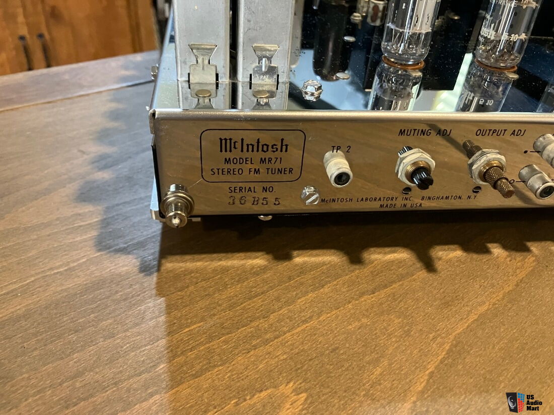 McIntosh Original MR71 Stereo Tuner / Manual in Excellent Condition ...