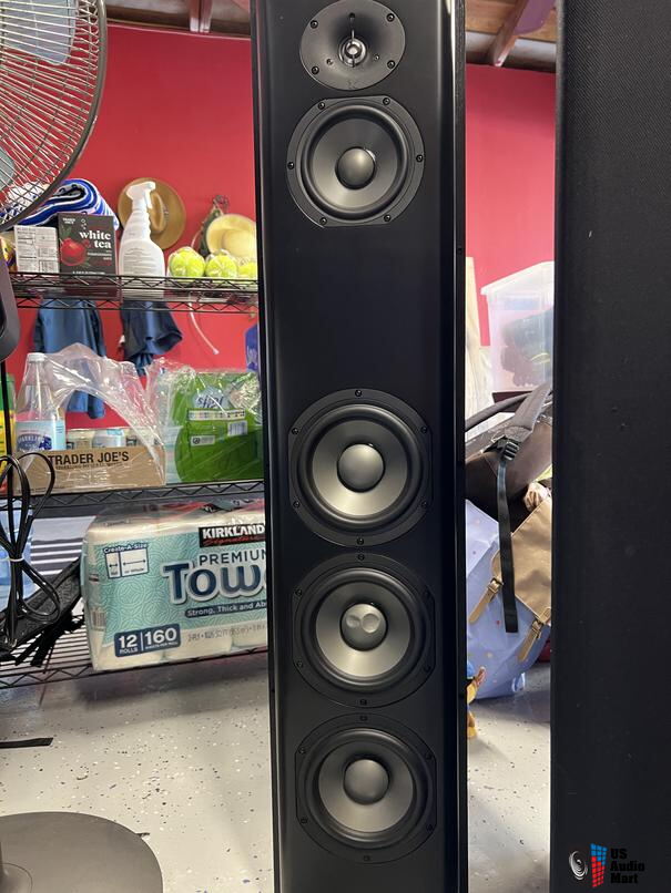 Revel F52 floor speakers and C52 center w/ stand Photo #4637048 - US ...