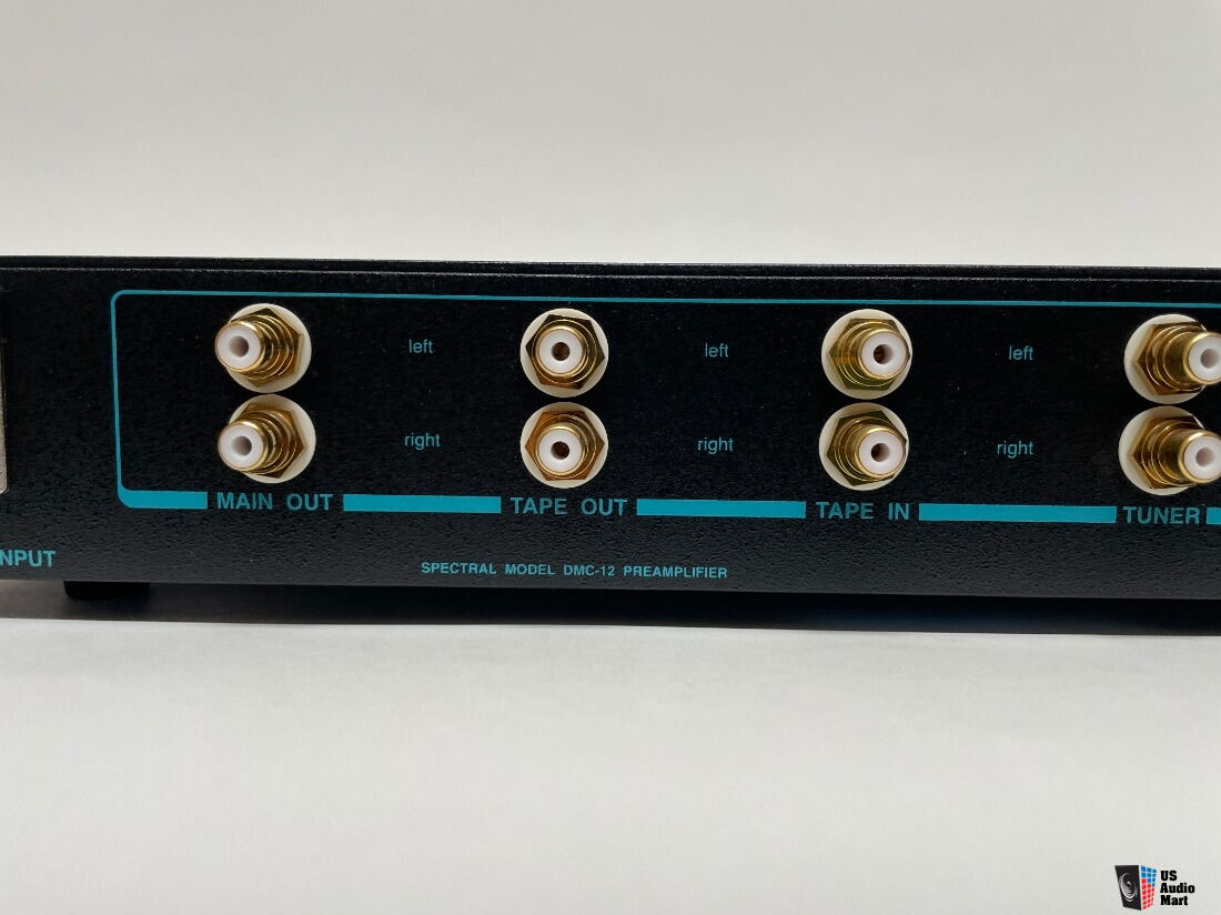 Spectral Audio DMC-12 Stereo Preamplifier w/ Phono Add-On Photo ...