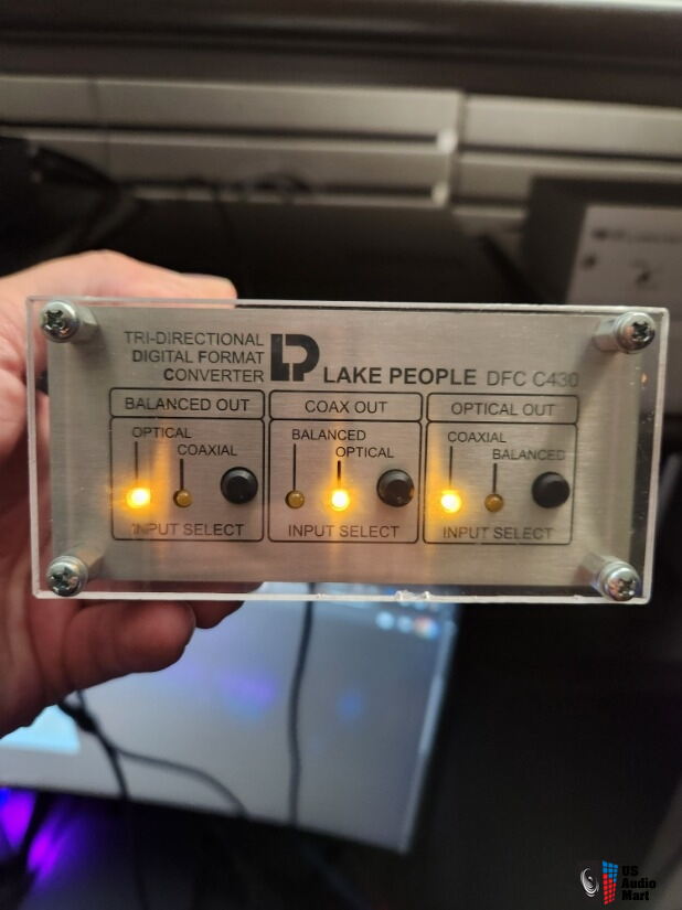 LAKE PEOPLE DFC C430 Balanced Digital Format Converter - DDC - Digital ...