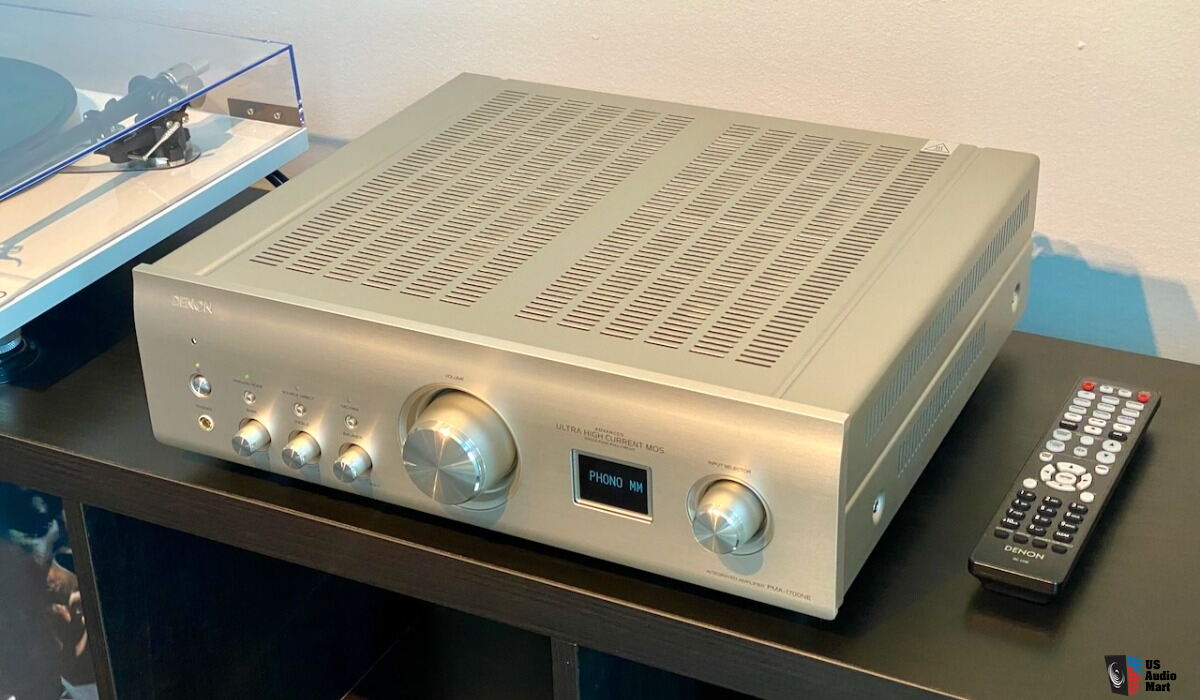 Denon PMA-1700NE Silver *Like New* Integrated Amplifier Photo #4640323 ...