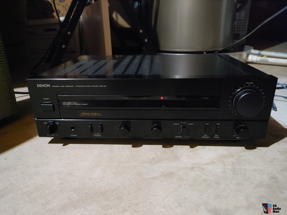 Denon PMA 520 70 Watt Class A integrated amplifier Photo #4640702 - US ...