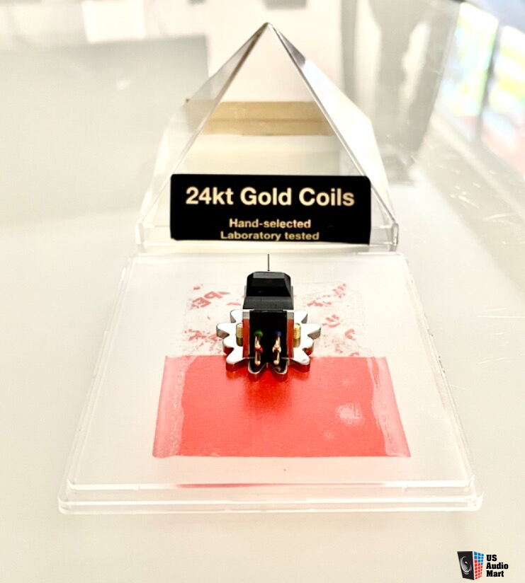 Clearaudio Titanium V2 MC Phono Cartridge, 24 carat gold Coil, Micro HD ...