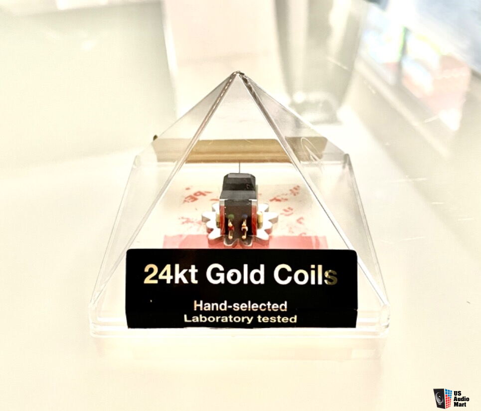 Clearaudio Titanium V2 MC Phono Cartridge, 24 carat gold Coil, Micro HD ...