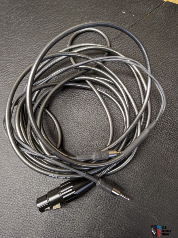 Moon Audio Silver Dragon Premium Cable for RAAL SR1a Headphones 15 Ft ...