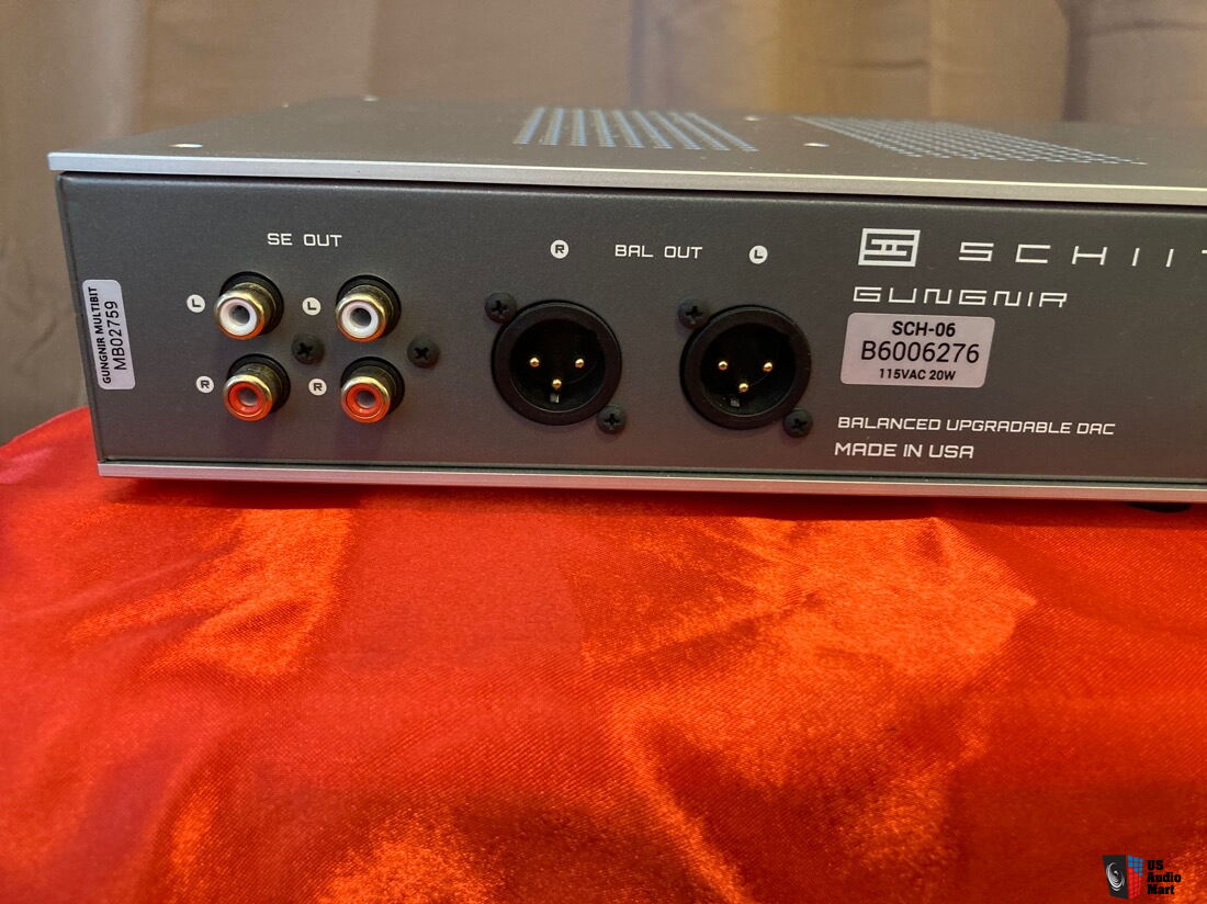 FOR SALE: Schiit Gungnir Multibit Audiophile DAC USB Gen 5 - Recently ...