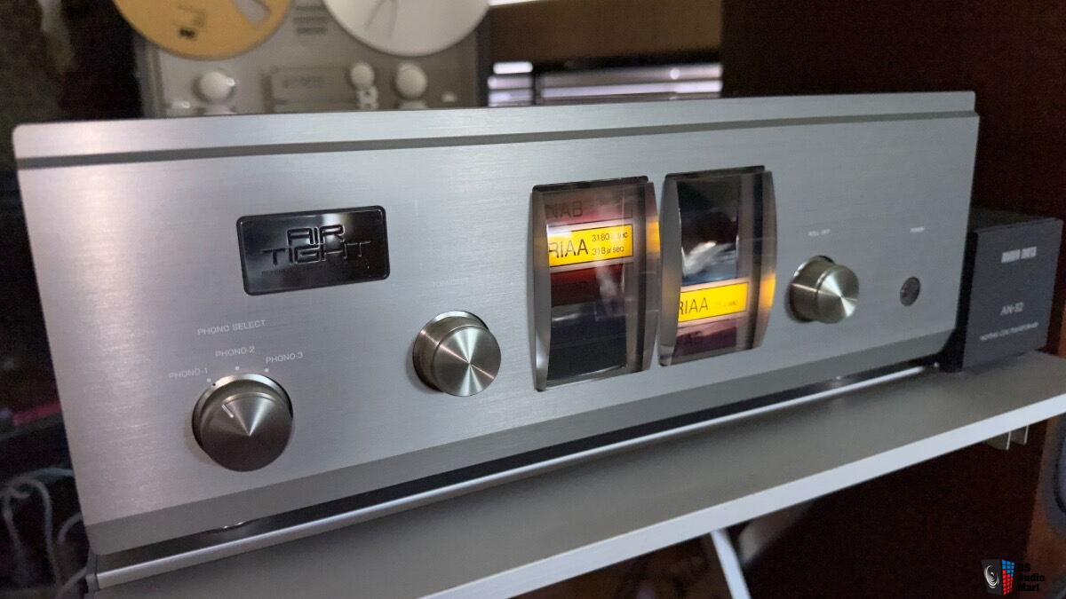 Air Tight ATE-3011 Tube Phono Stage + ATH-3s MC Step-Up Transformer ...
