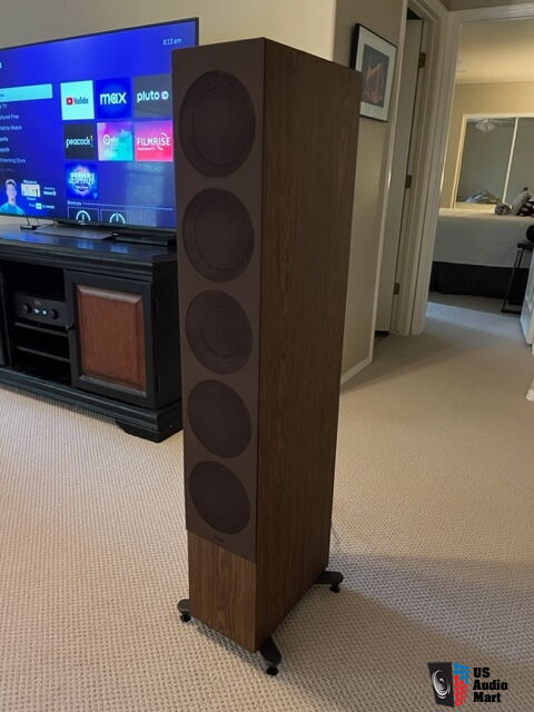 KEF R11 Meta Speakers in Walnut - Mint - Almost New Photo #4645636 - US ...