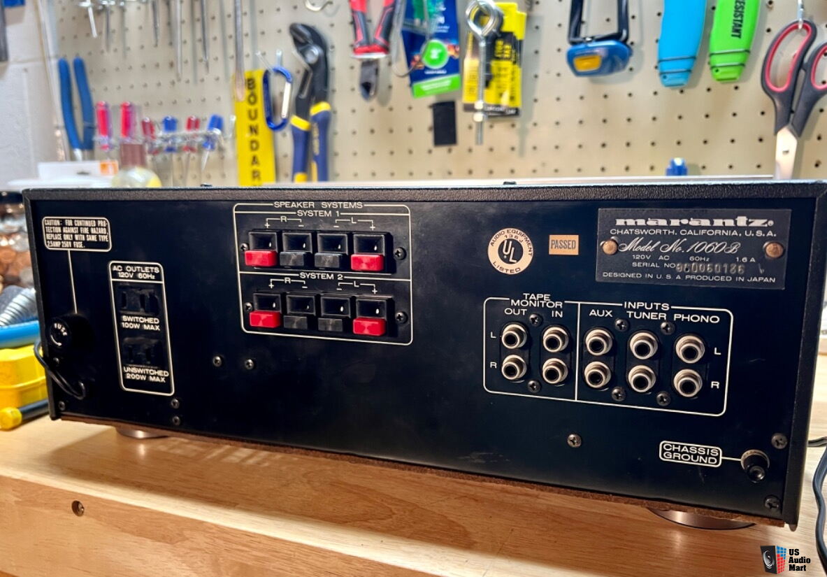 Marantz 1060B integrated amplifier Photo #4645713 - US Audio Mart
