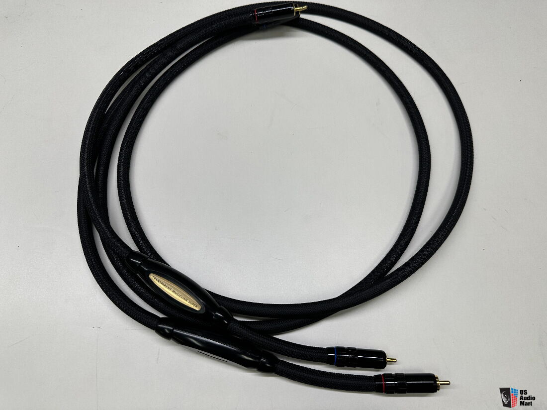 Transparent Audio Musiclink Super MM2 Interconncect, 1.5m RCA Dealer Ad ...