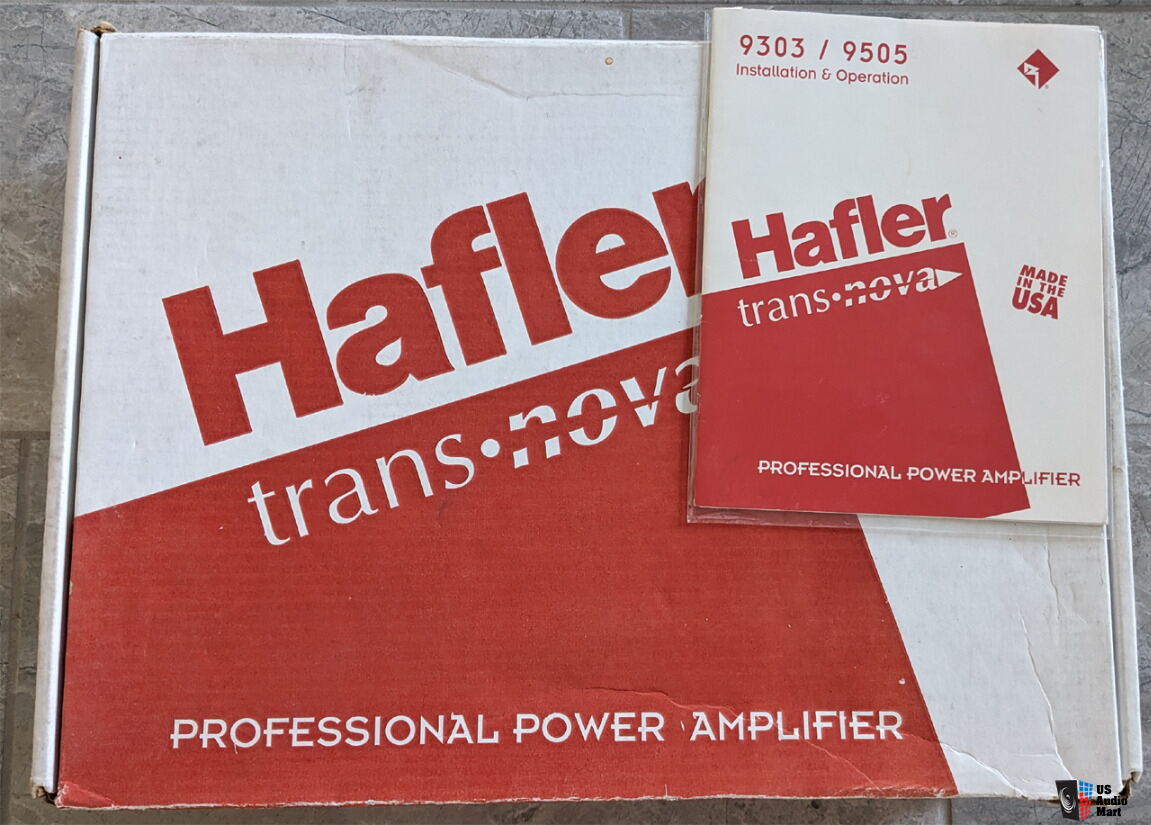 Hafler 9505 power amplifier Photo #4646777 - US Audio Mart