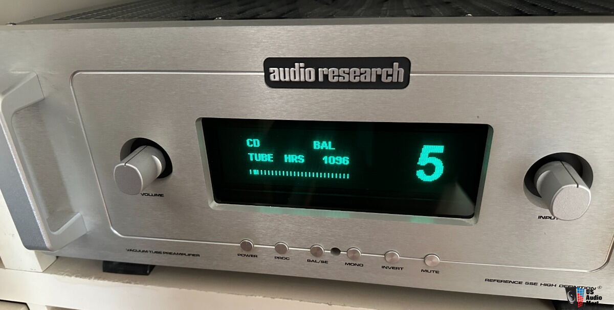 Audio Research Reference 5SE Natural Color Metal Remote NM! BOX, papers ...