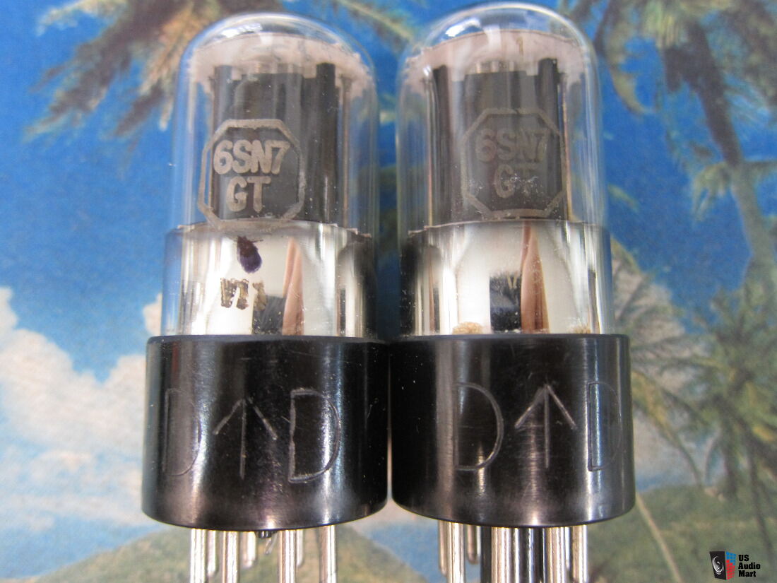 Pr Rare AWA Radiotron VT-231/6SN7GT Vintage Tubes, Australia, Military ...