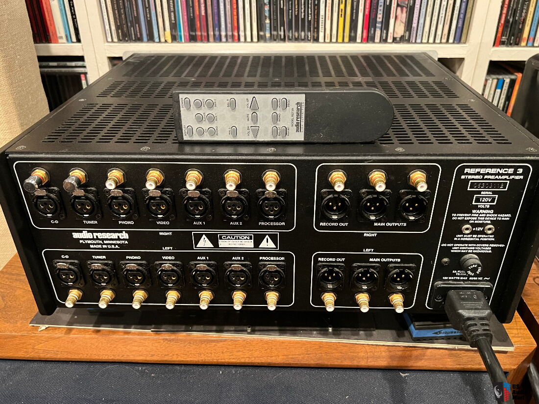Audio Research Reference 3 Preamplifier / Line Stage Photo #4649781 ...