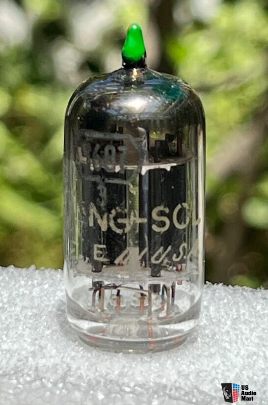 Tung-Sol 5687 Black Plate Vacuum Tubes - Noise Tested by Vintage Tube ...