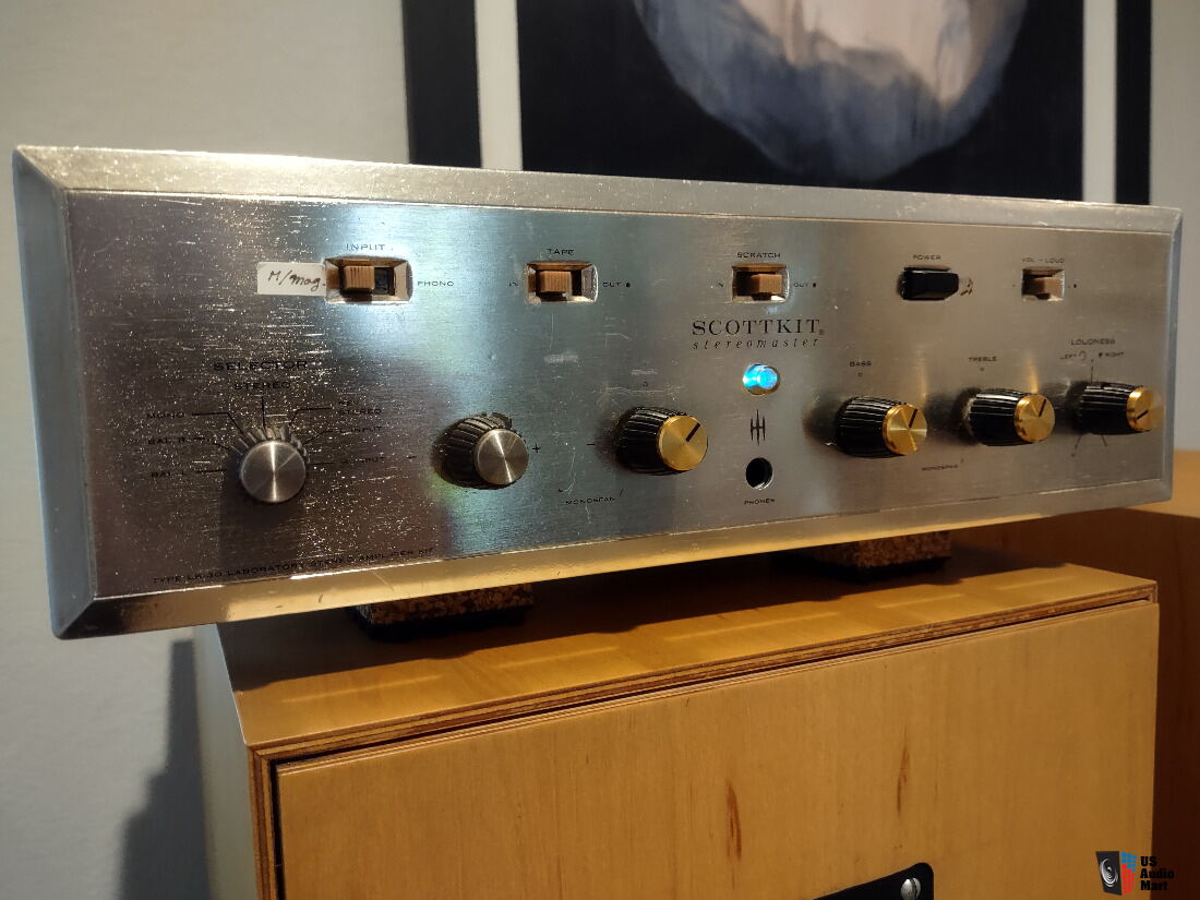 Custom Sam Kim 6L6 based ultralinear integrated amplifier with ...