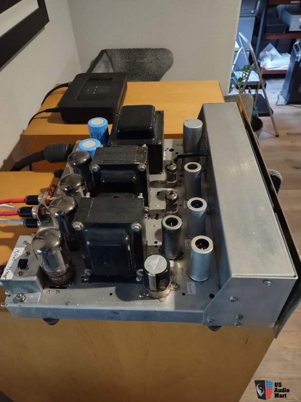 Custom Sam Kim 6L6 based ultralinear integrated amplifier with ...