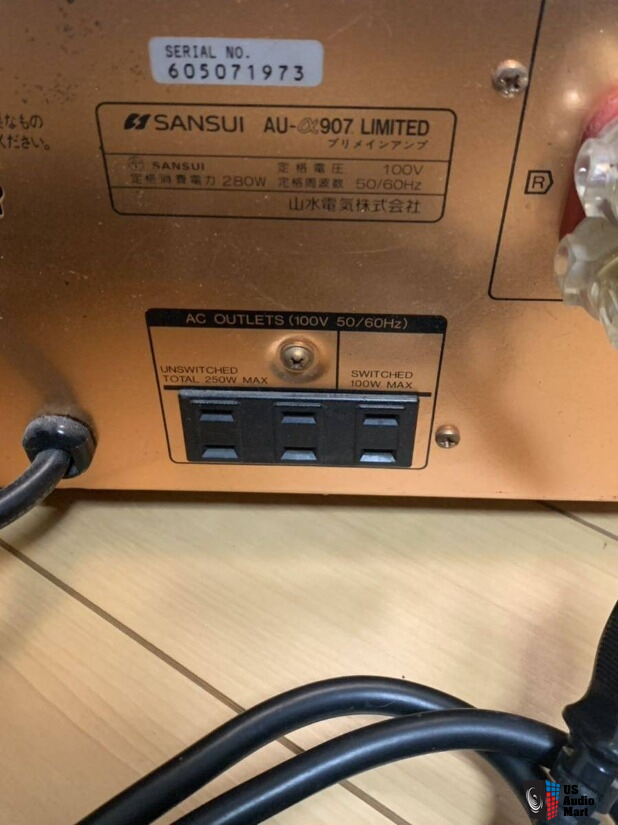 Vintage Sansui AU-a907 LIMITED Integrated Amplifier Photo #4650519 - US ...