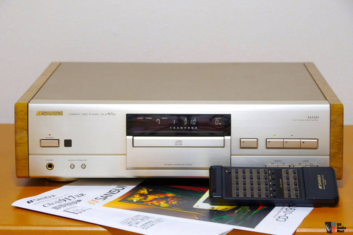 Sansui CD a917XR MASH CD Player Photo #4650537 - US Audio Mart