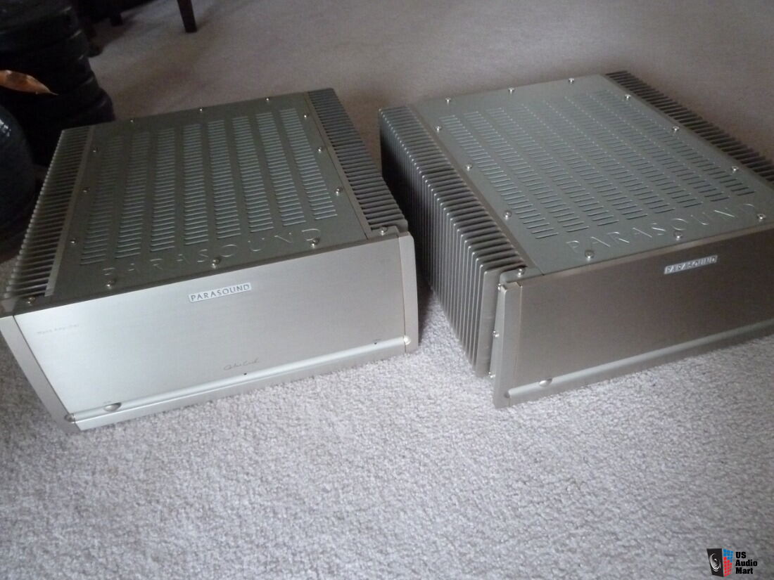 Parasound JC1+ Monoblocks Silver Photo #4650684 - US Audio Mart