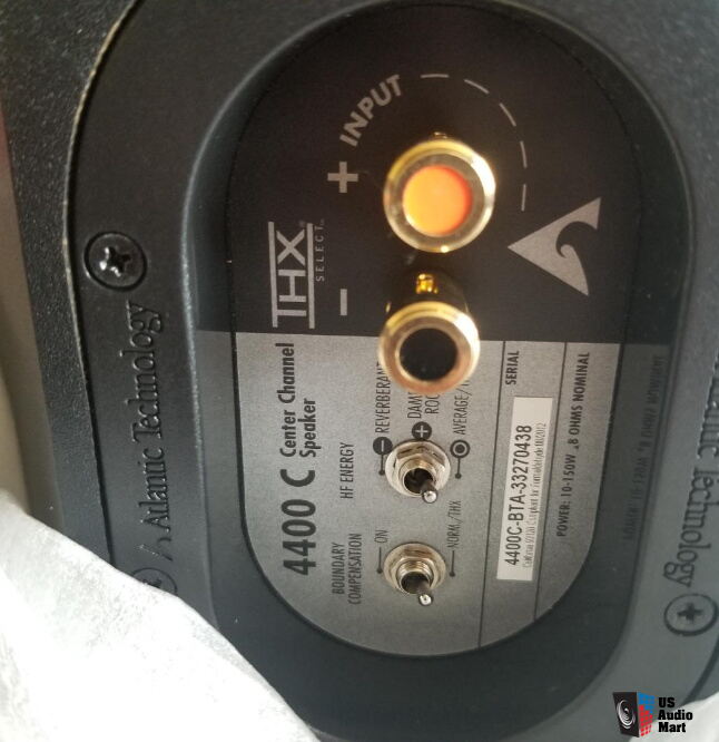 Atlantic Technology 4400C Center Channel Speaker, THX-certified, Satin ...